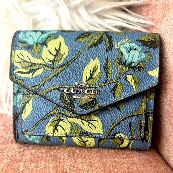 Coach | Bags | Coach Multicolor Trifold Wallet | Poshmark